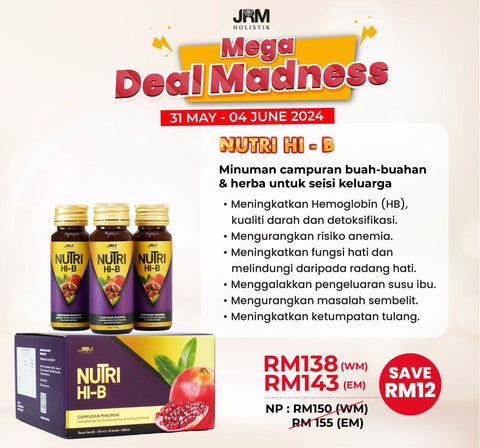 Sale Nutri Hi B | JRM Holistik